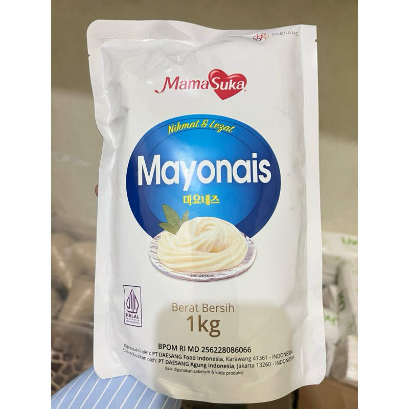Jual Mayonais Mamasuka 1kg/Mayonaisse/Mayonaise | Shopee Indonesia