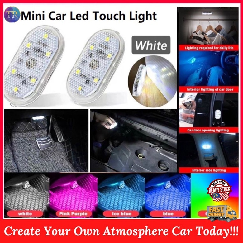 Jual 1 biji Lampu LED Touchscreen Lampu Kabin Mobil Led Car Interior ...