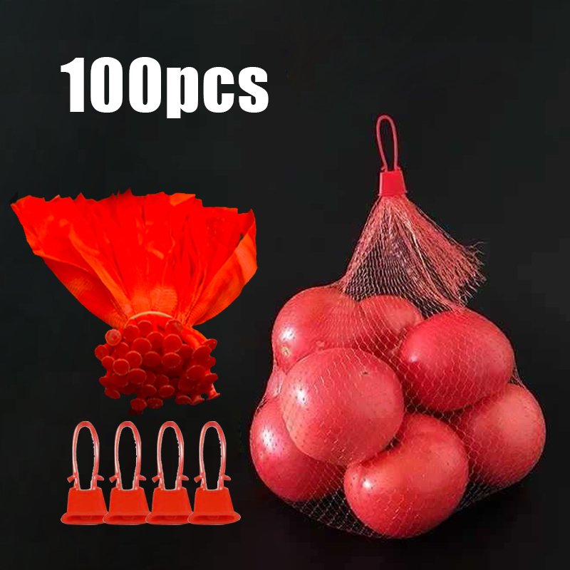 Jual 100pcs Jaring Buah Polinet with Hanger / Polinet Rambang / Jaring ...
