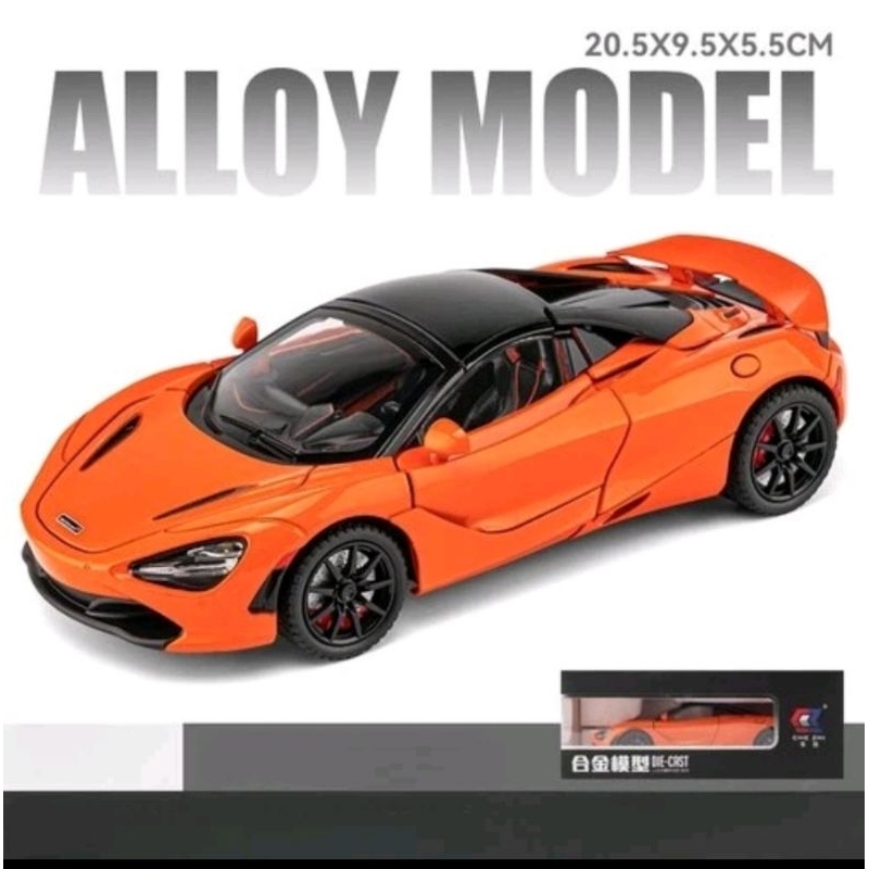 Jual Diecast Chezhi McLaren 720S 1/24 cocok untuk koleksi dan hadiah ...
