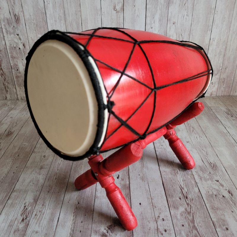 Jual KENDANG JAWA POLOS 30CM / Mainan Tradisional Anak Kecil Kendang ...