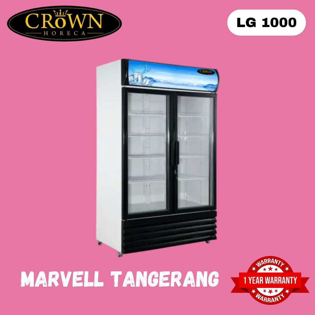Jual CORWN LG 1000 Showcase Chiller / Kulkas Pendingin Minuman | Shopee Indonesia