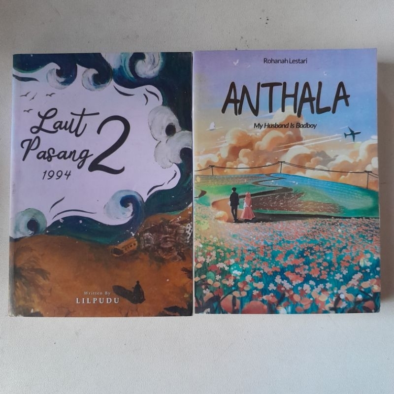 Jual PAKET ISI 2 NOVEL REMAJA WATTPAD / LAUT PASANG 2 / ANTHALA / YASIN ...