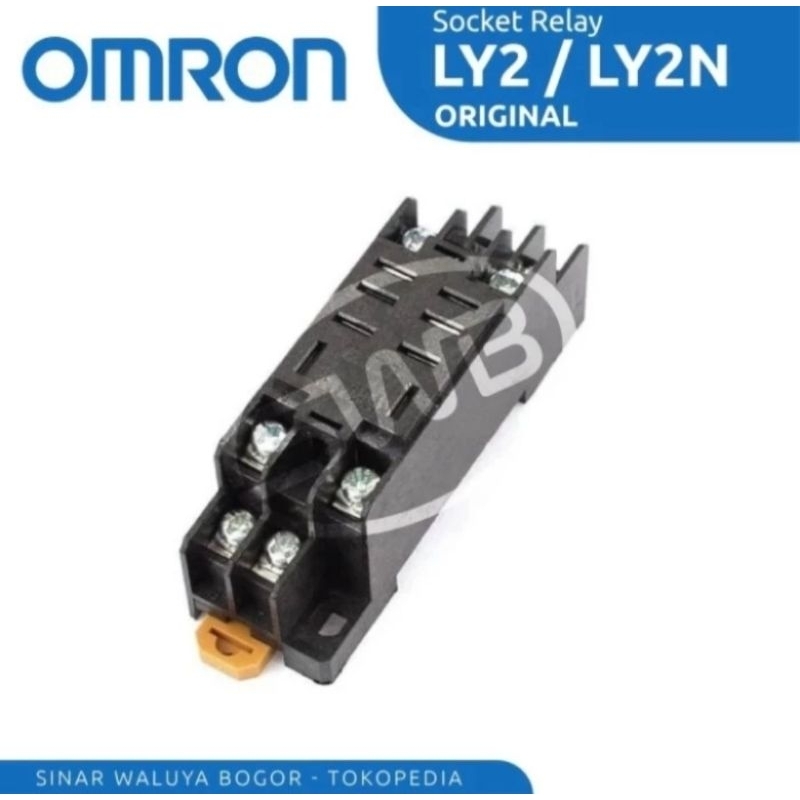 Jual ORIGINAL Socket Relay LY2 / LY2N Kaki 8Pin OMRON | Shopee Indonesia