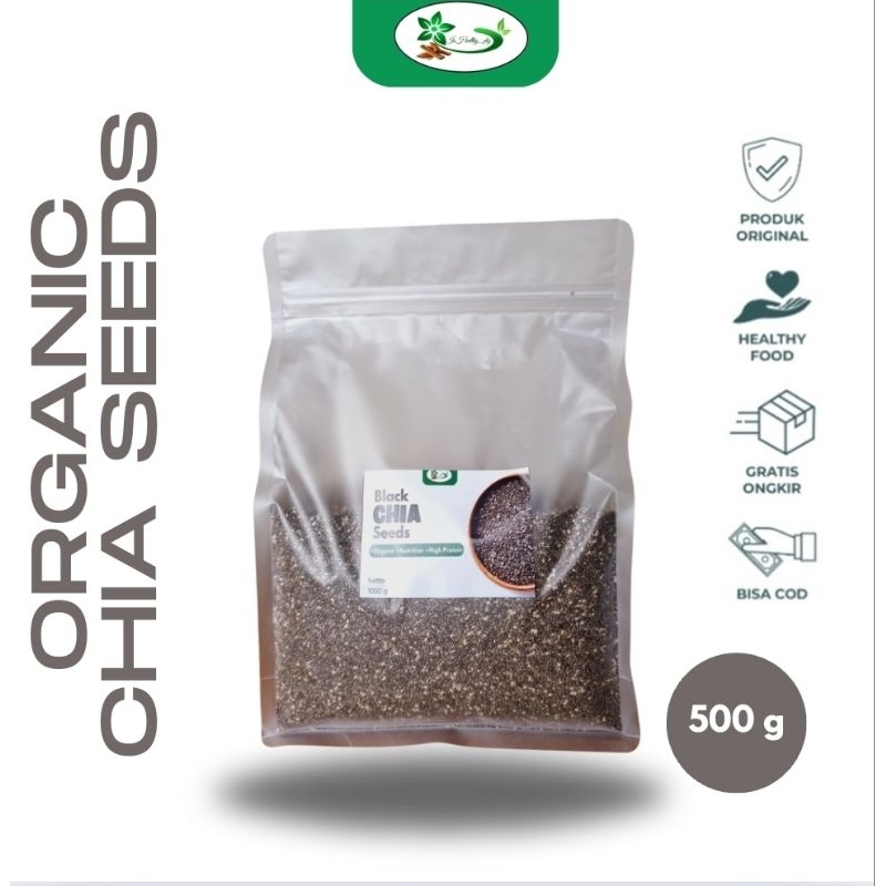 Jual Chiaseed Chia seeds Organik Mexico 500 g | Shopee Indonesia