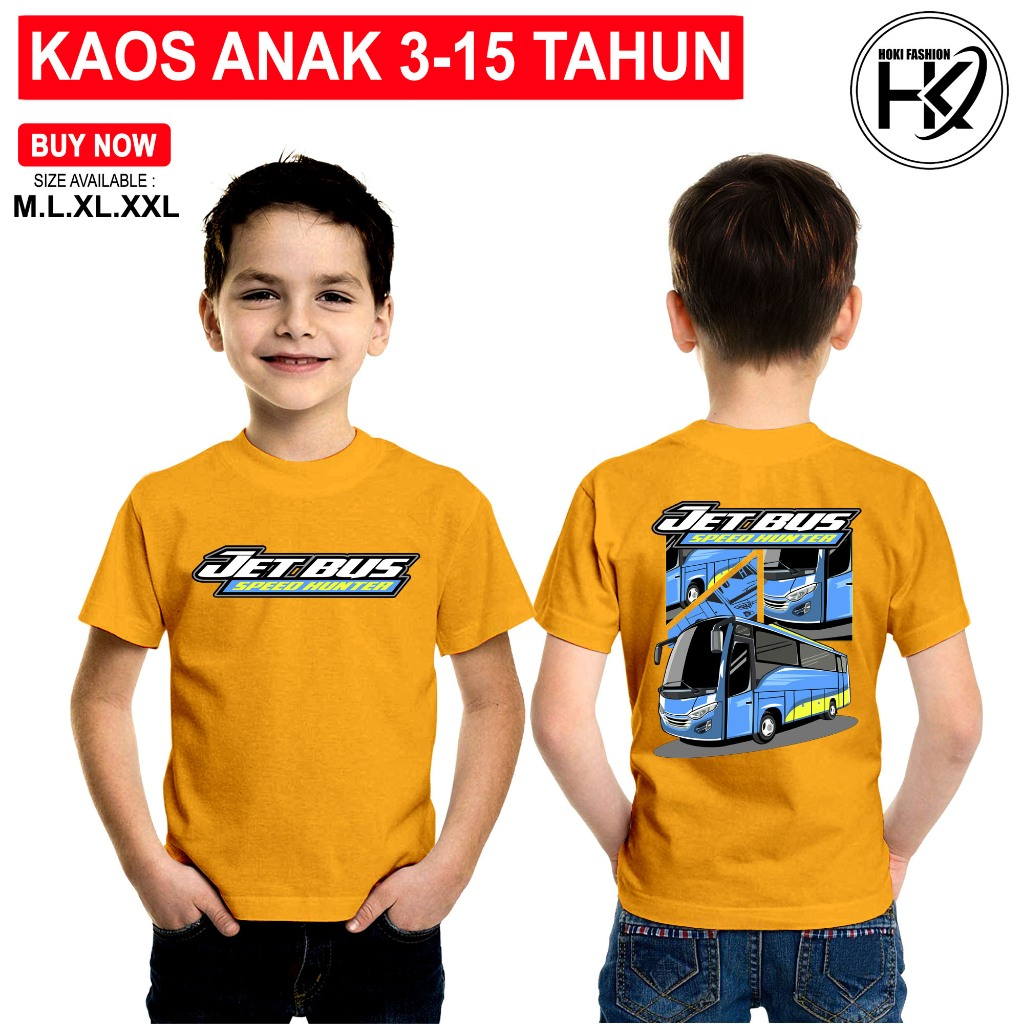 Jual Baju Kaos Jet Bus Mania Speed Hunter Tshirt Atasan Anak Laki Laki Bus Telolet | Shopee ...