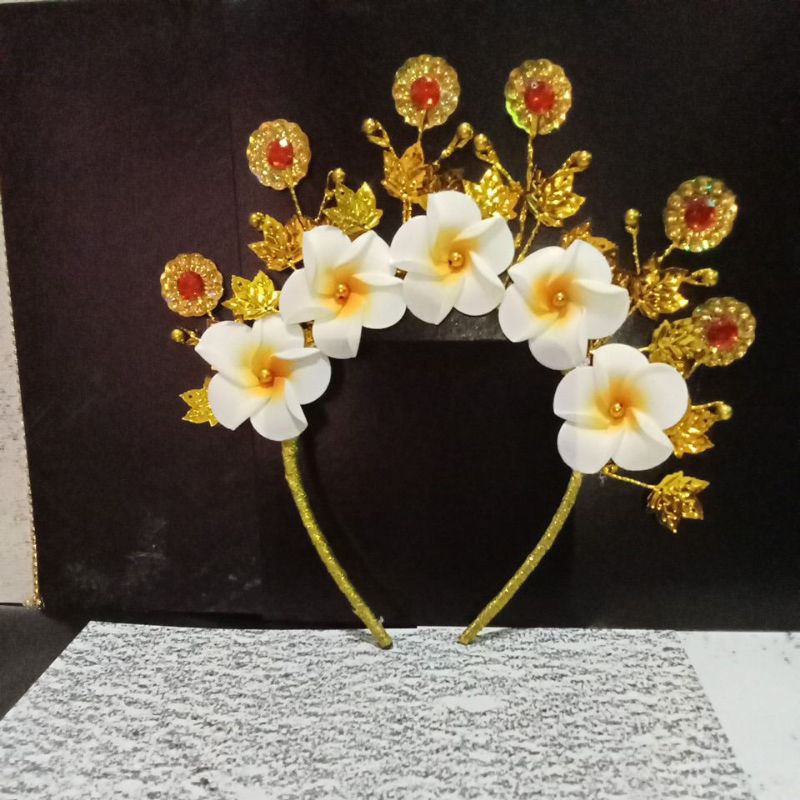 Jual MAHKOTA BANDO BALI BUNGA KAMBOJA UNTUK ANAK DAN DEWASA | Shopee ...