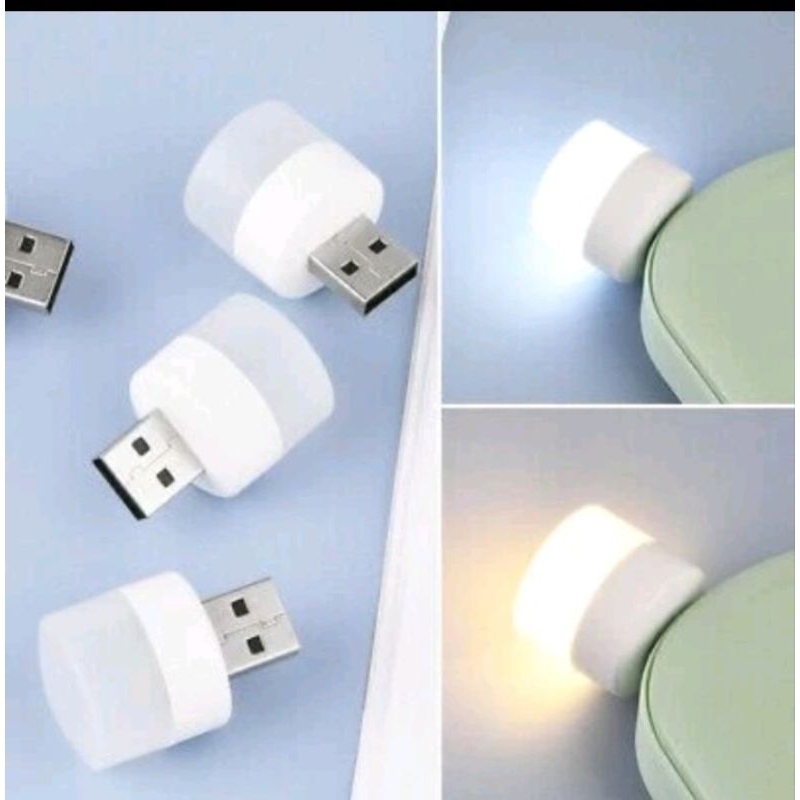 Jual COD Lampu Mini LED USB Lampu Tidur Kecil Serbaguna Lampu powerbank | Shopee Indonesia
