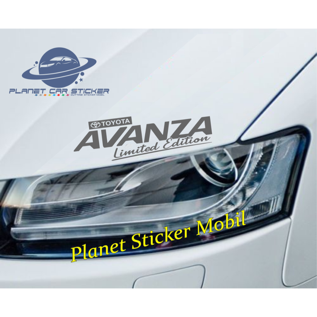 Jual sticker avanza stiker kap mobil toyota avanza all new stiker ...