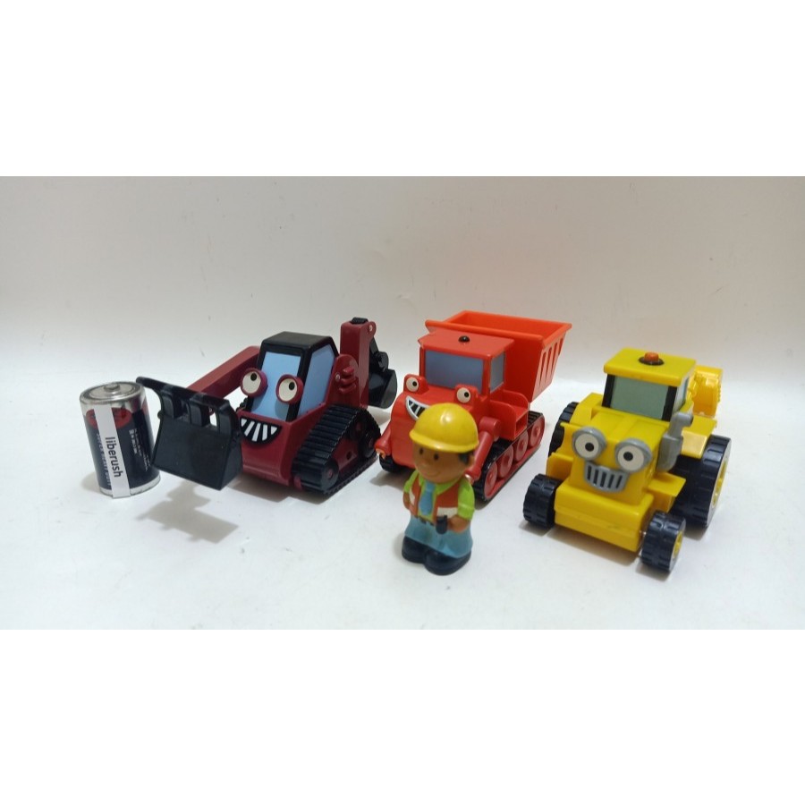 Jual bob the builder scoop benny bob figure diecast diecast take along ...