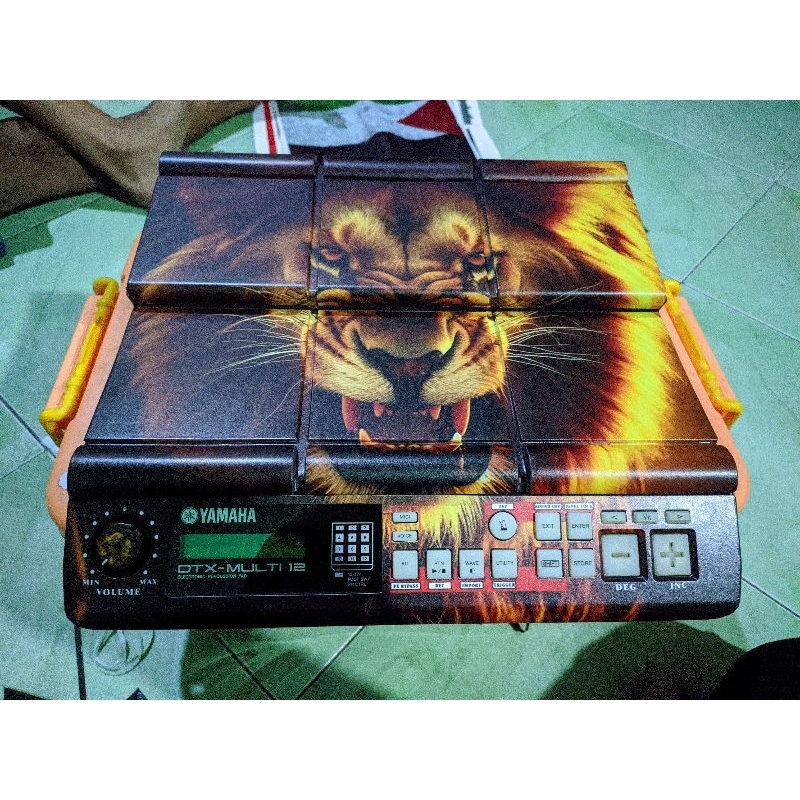 Jual STICKER KENDANG/DRUM ELEKTRIK YAMAHA DTX M12 | Shopee Indonesia
