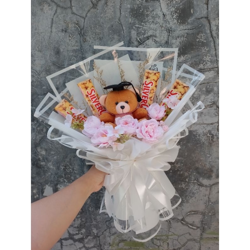 Jual BUKET WISUDA/BUCKET BUNGA/BUKET BUNGA | Shopee Indonesia