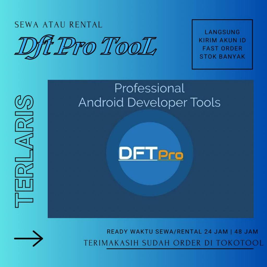 Jual SEWA DFT PRO TOOL 24 JAM / 2 HARI | Shopee Indonesia