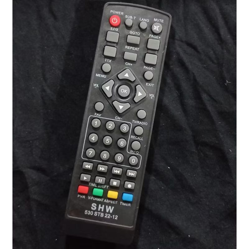 Jual Obral Remote Set Top Box Universal / Remote STB Multi Umum | Shopee Indonesia