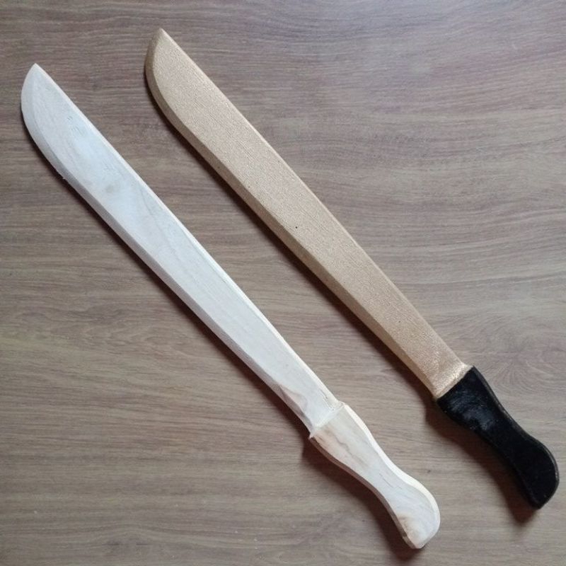 Jual Golok kayu IPSI Mainan Peragaan Latihan Silat Beladiri - pedang ...