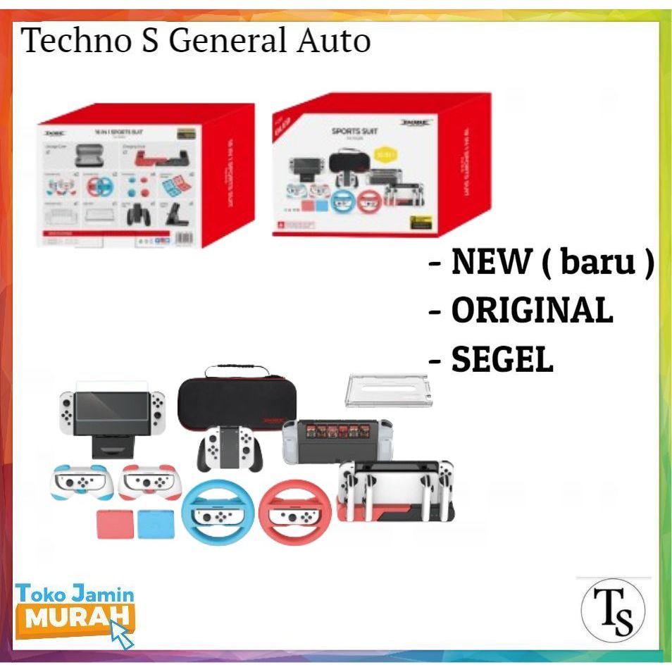 Jual Dobe 16 in 1 Accessories Bundle Switch Oled Connector pack TNS ...