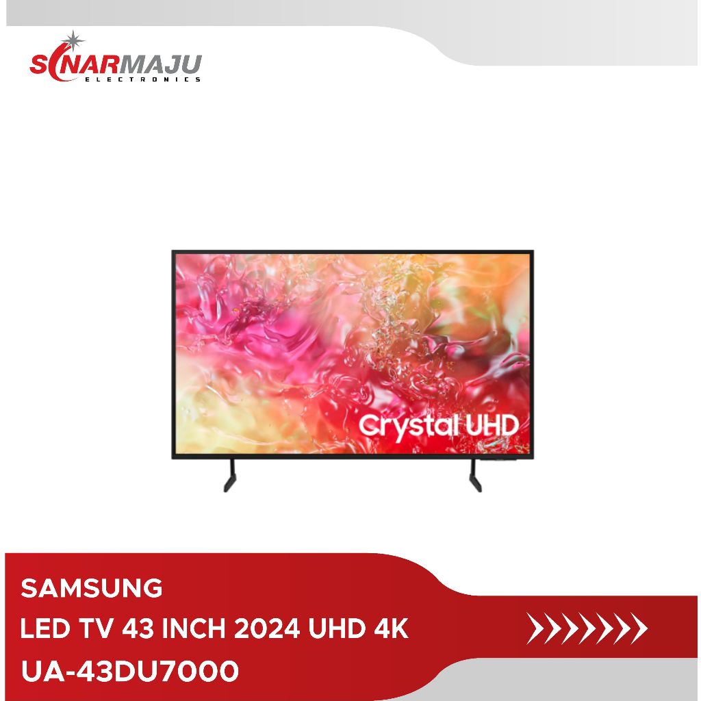 Jual LED TV SAMSUNG 43 INCH UHD 4K 2024 UA-43DU7000 | Shopee Indonesia