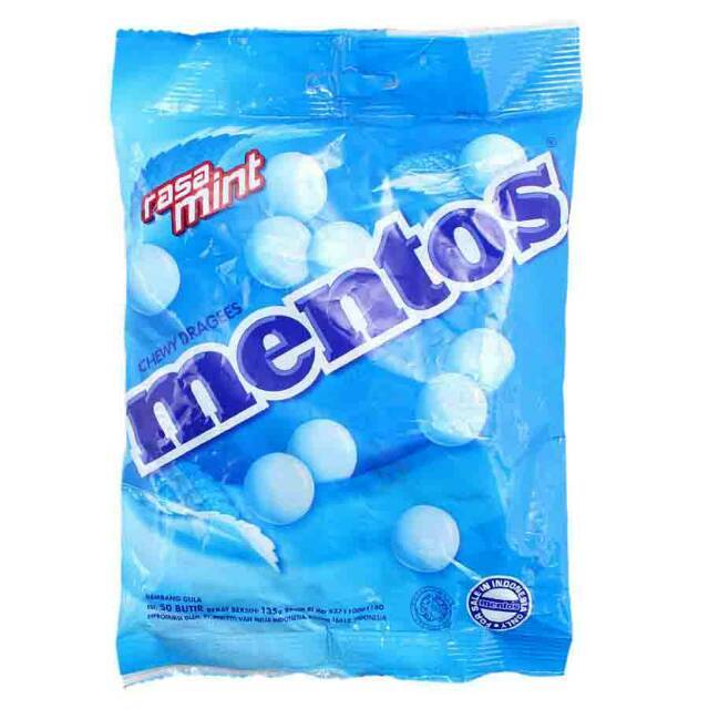 Jual Permen Mentos Putih 1 Bungkus | Shopee Indonesia