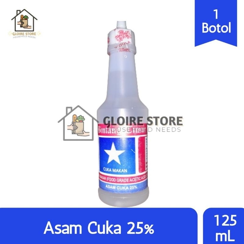 Jual Asam Cuka Makan 25% BINTANG TIMUR Botol 125mL (O) | Shopee Indonesia