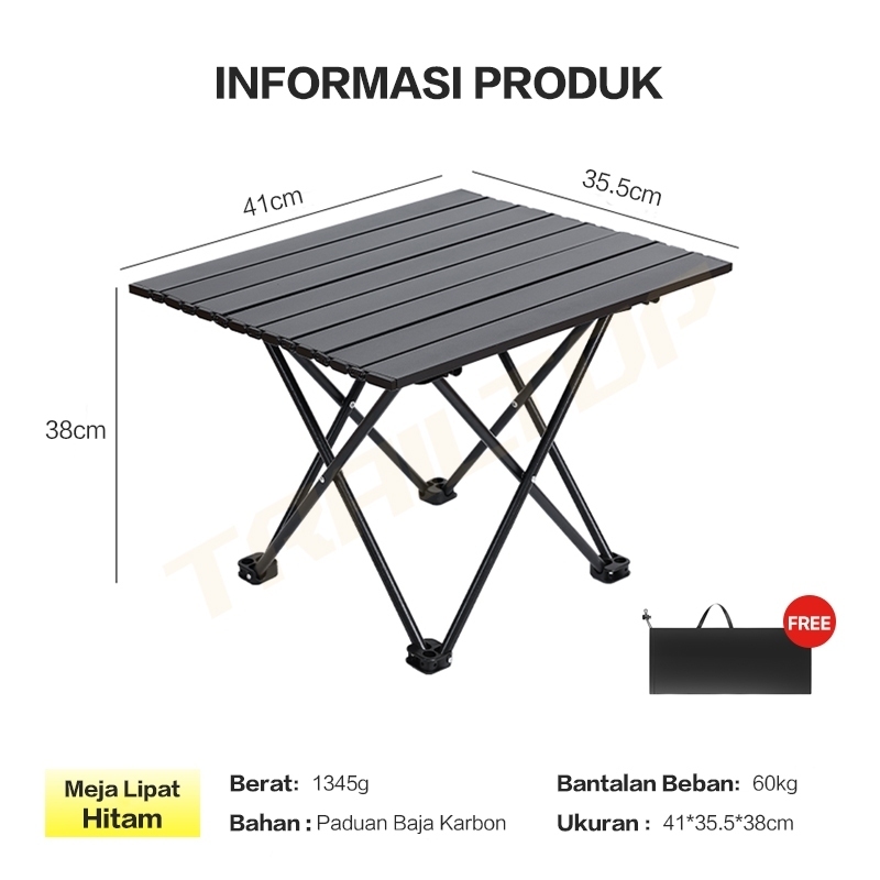 Jual [READY] TrailTop Meja Lipat Portable Meja Lipat Outdoor Meja ...