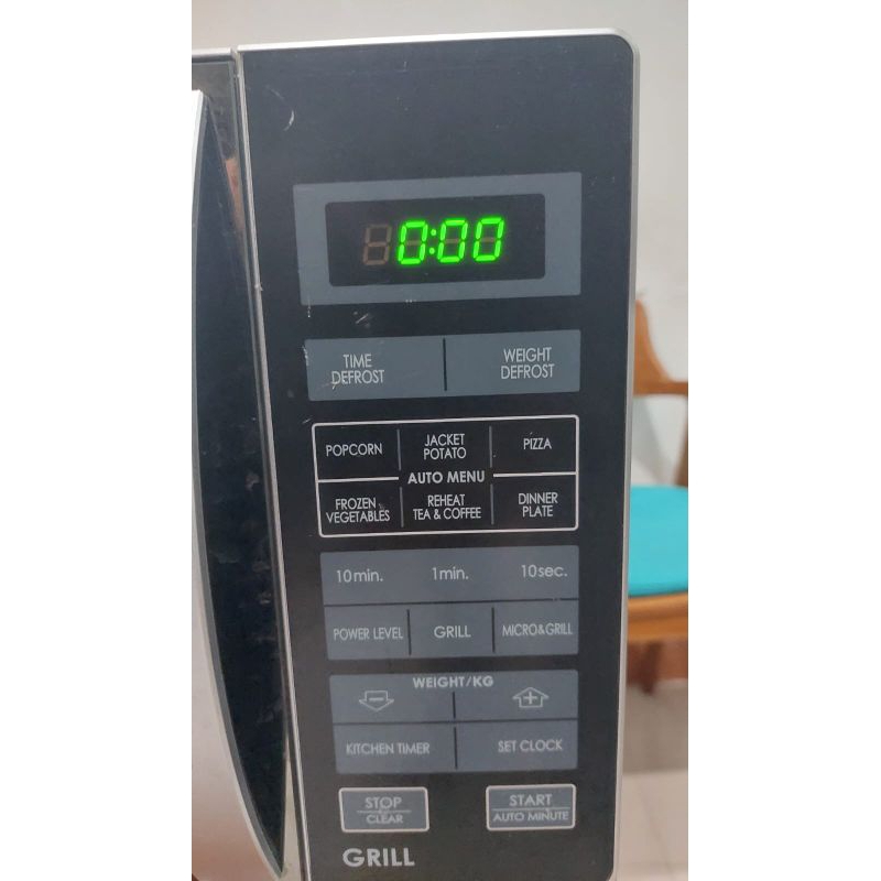 Jual SHARP R-728K Microwave oven with grill | Shopee Indonesia