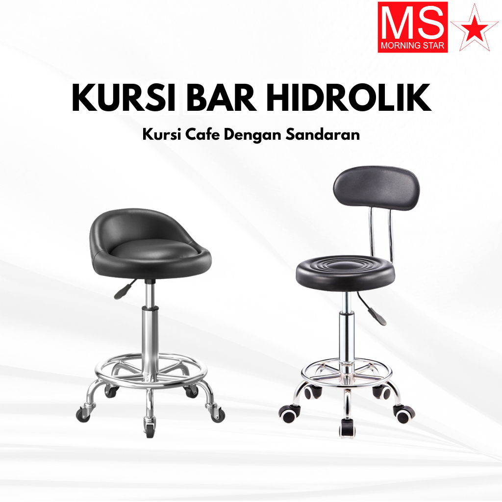 Jual Morning Star Kursi Barstool Hidrolik Kursi Putar Kursi Cafe ...