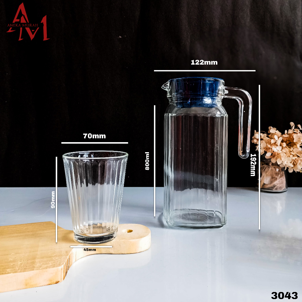 Jual PITCHER SET PCLS 8 ISI 5 2GB HUES PAL AVI SET KENDI HUESCA ...