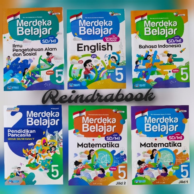 Jual Buku M.B Masmedia SD/MI kelas 5 K-Merdeka | Shopee Indonesia