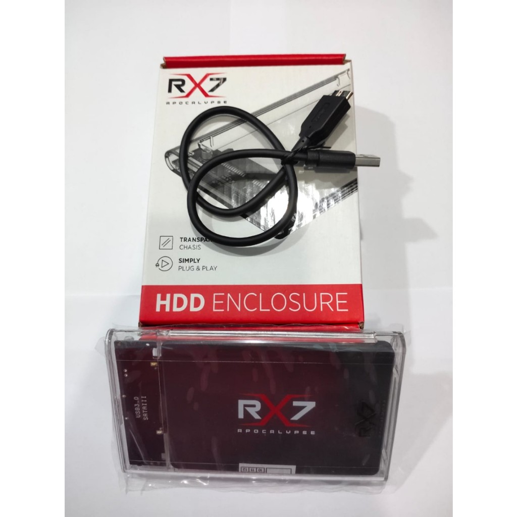 Jual SSD RX7 1TB( BISA EXTERNAL ) + ENCLOSURE PORTABLE + KABEL SATA USB ...