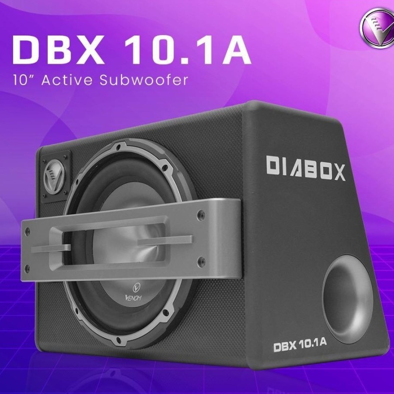 Jual Subwoofer Basstube Aktif Venom Diabox DBX10.1A DBX 10.1A 10 inch ...