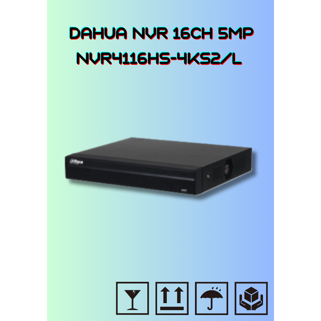 Jual DAHUA NVR 16CH 5MP NVR4116HS-4KS2/L | Shopee Indonesia
