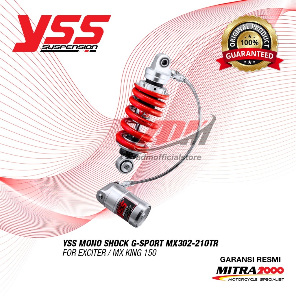 Jual YSS Mono Shock G-Sport MX King / Exciter (MX302-210TR) | Shopee Indonesia