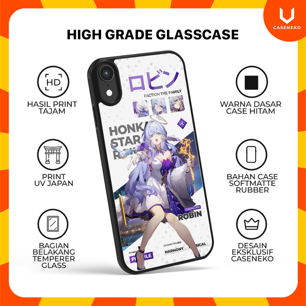 Jual Case HP Robin Honkai Star Rail Custom Casing All Type HP V2 ...