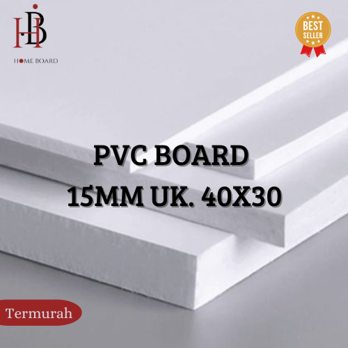 Jual PVC Board 15mm Ukuran 40x30 | Custom PVC Foam Board Tebal 15mm | Bahan Maket Miniatur ...
