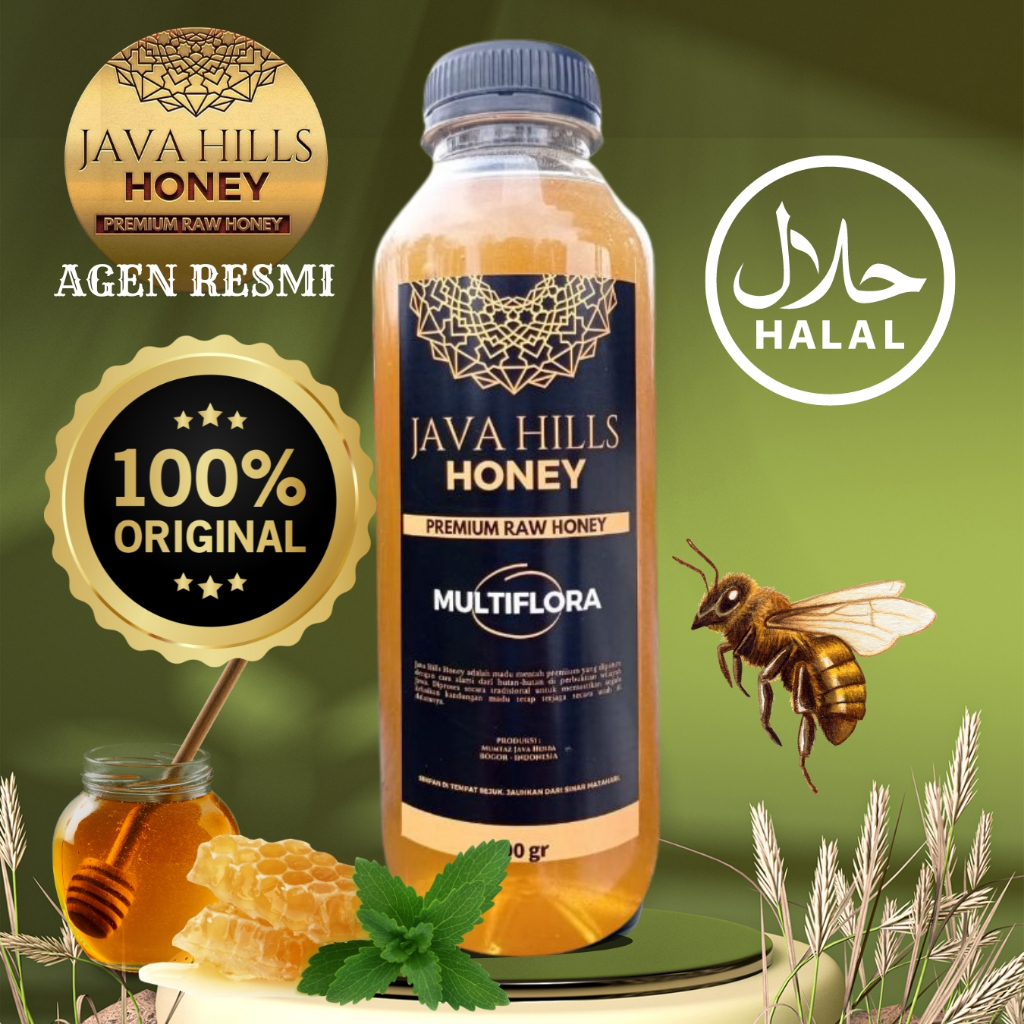 Jual MADU 100% ASLI MULTIFLORA 330ml JAVAHILLS | Shopee Indonesia