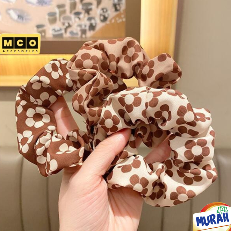 Jual Scrunchie Ikat Rambut Anak Motif Lucu Karet Rambut Wanita MCO ...