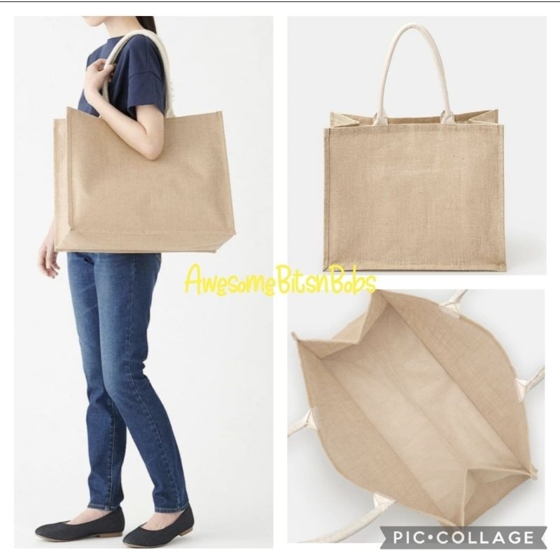 Jual Muji Jute Bag - A3 | Shopee Indonesia