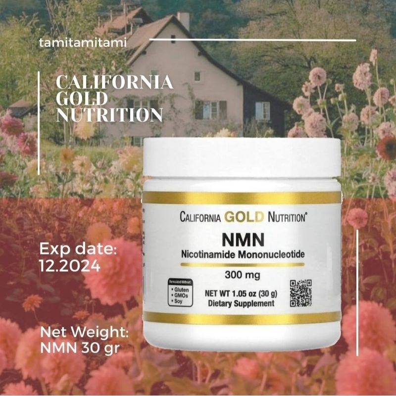 Jual California Gold Nutrition, NMN Powder 30 g | Shopee Indonesia