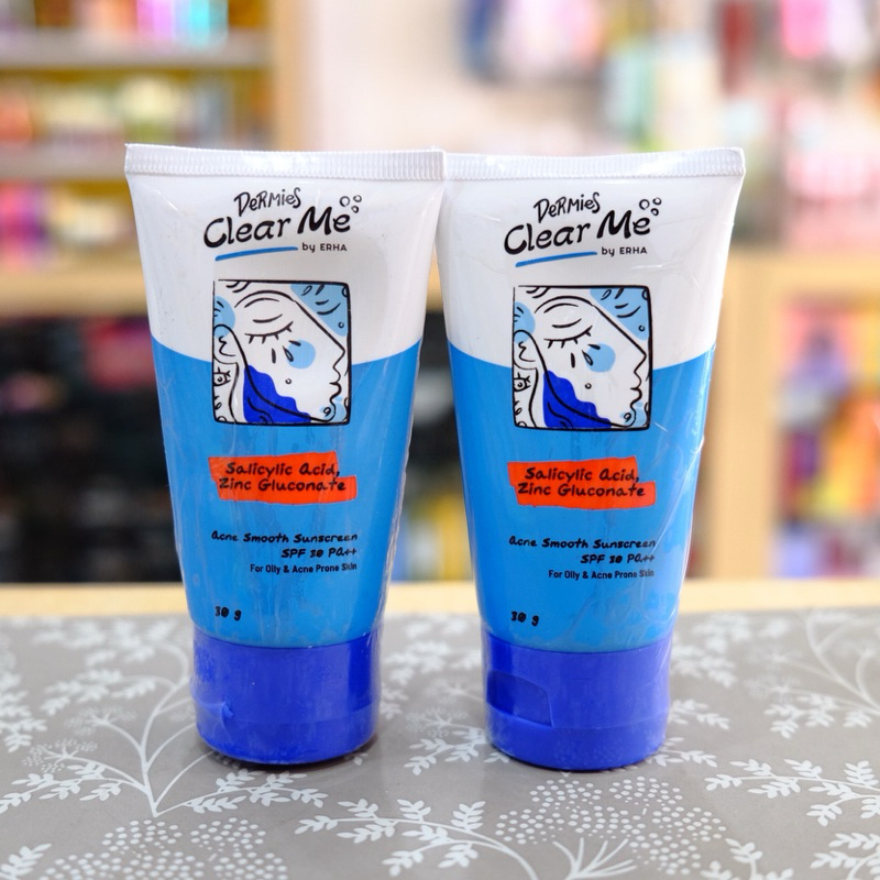 Jual Dermies Acne Smooth Sunscreen SPF30 PA++ 30gr | Shopee Indonesia
