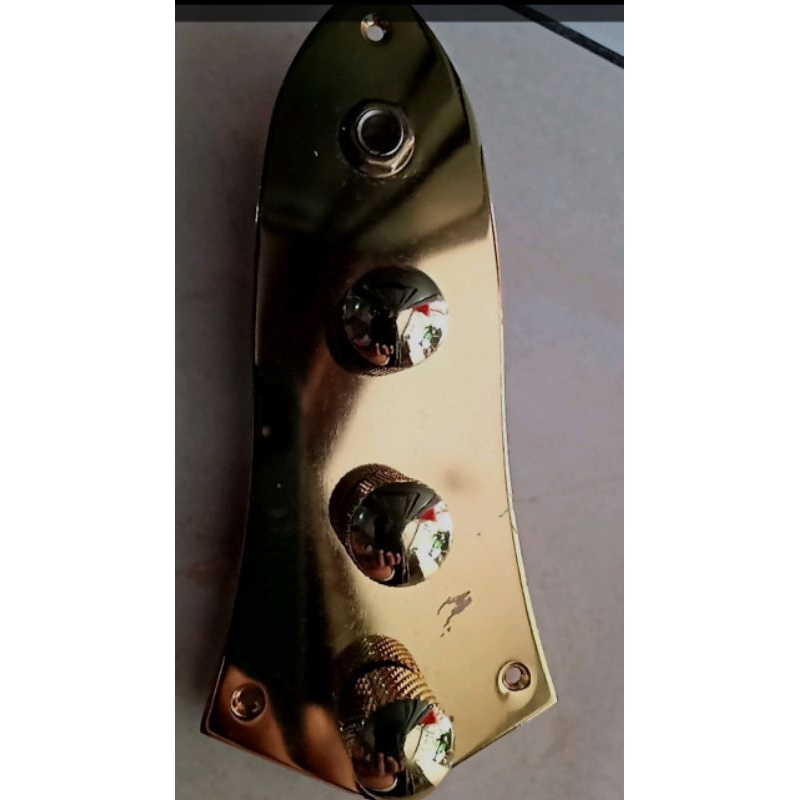 Jual Control Plate Jazz Bass (Gold) | Shopee Indonesia
