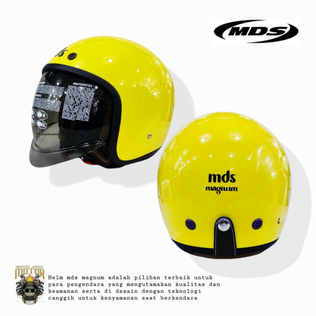 Jual HELM MDS MAGNUM || MDS RETRO || MDS BOGO | Shopee Indonesia
