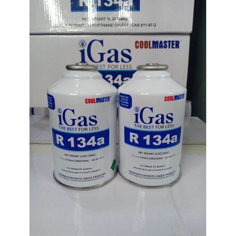 Jual FREON R134a iGas Murni | HFC134 Merk iGas Cool Master| Freon Mobil ...