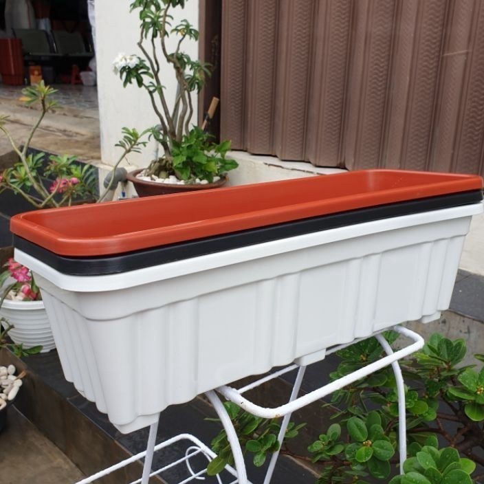 Jual KI3 1 set POT SEGI PANJANG ALPEN 5 4817 pot bunga kotak segi ...