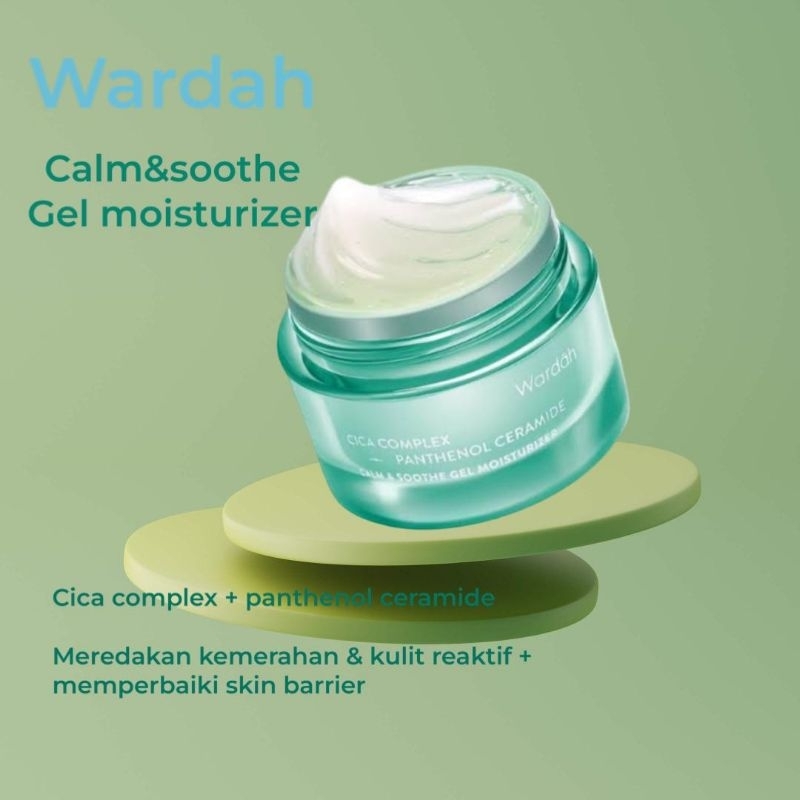 Jual WARDAH -Cica complex + Panthenol ceramide calm&soothe Gel ...