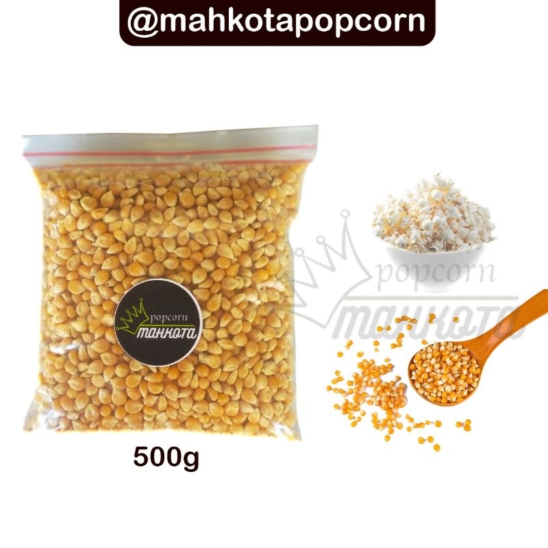 Jual Biji Jagung Popcorn 500G jagung mentah jagung kembang jagung ...