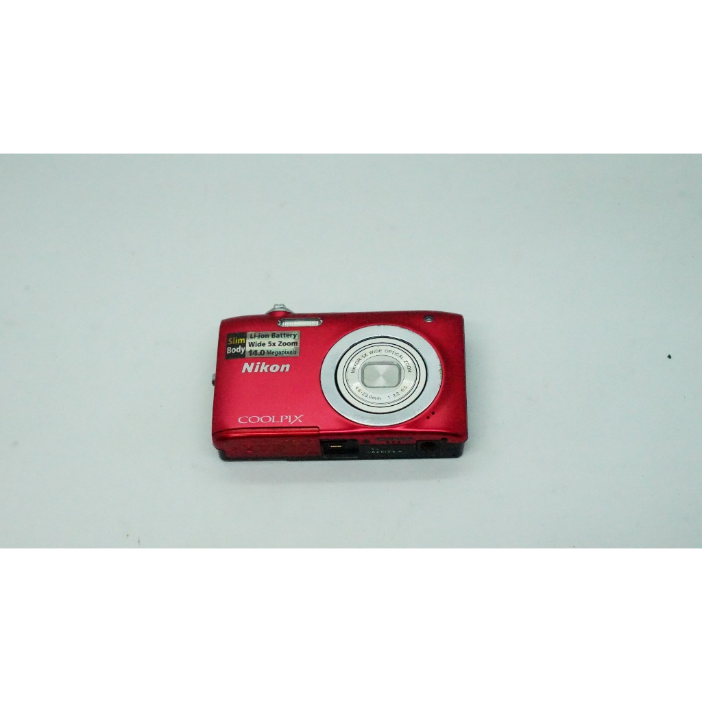 Jual Digicam Nikon Coolpix S2500 Warna Merah | Shopee Indonesia