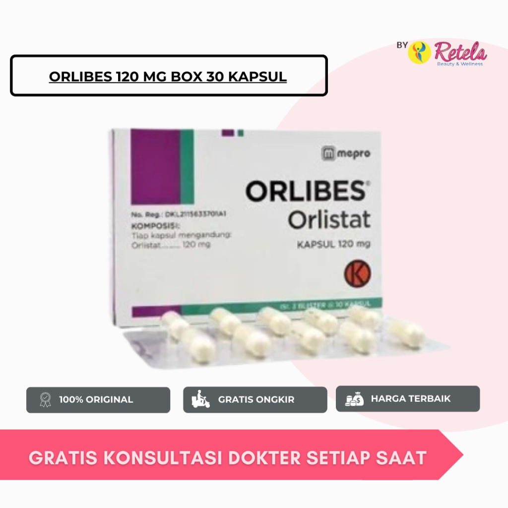 Jual ORLIBES 120 MG BOX 30 KAPSUL | Shopee Indonesia