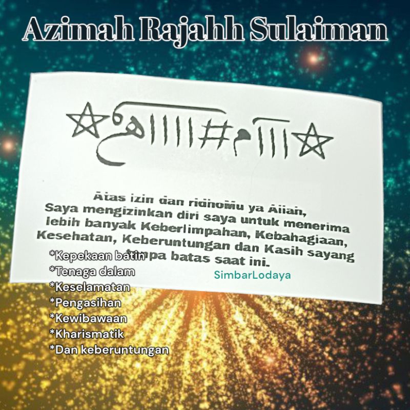 Jual KERTAS AZIMAH SULAIMAN | Shopee Indonesia