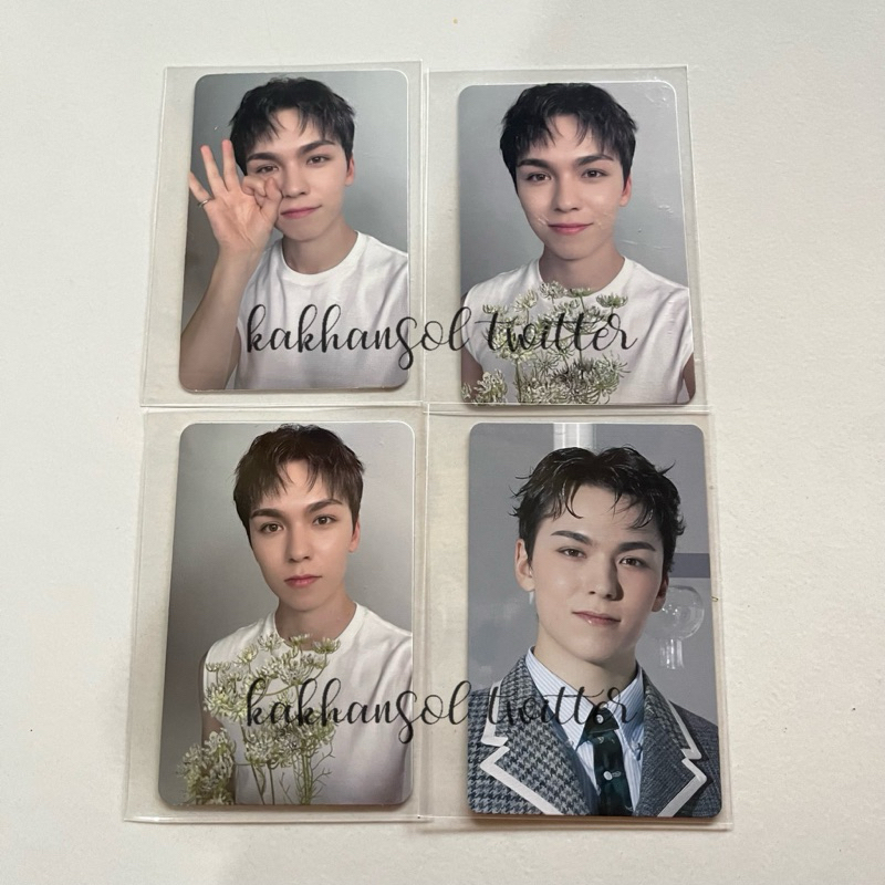Jual [ ready ] SEVENTEEN VERNON PHOTOCARDS 17irh 17 IS RIGHT HERE CARAT ...