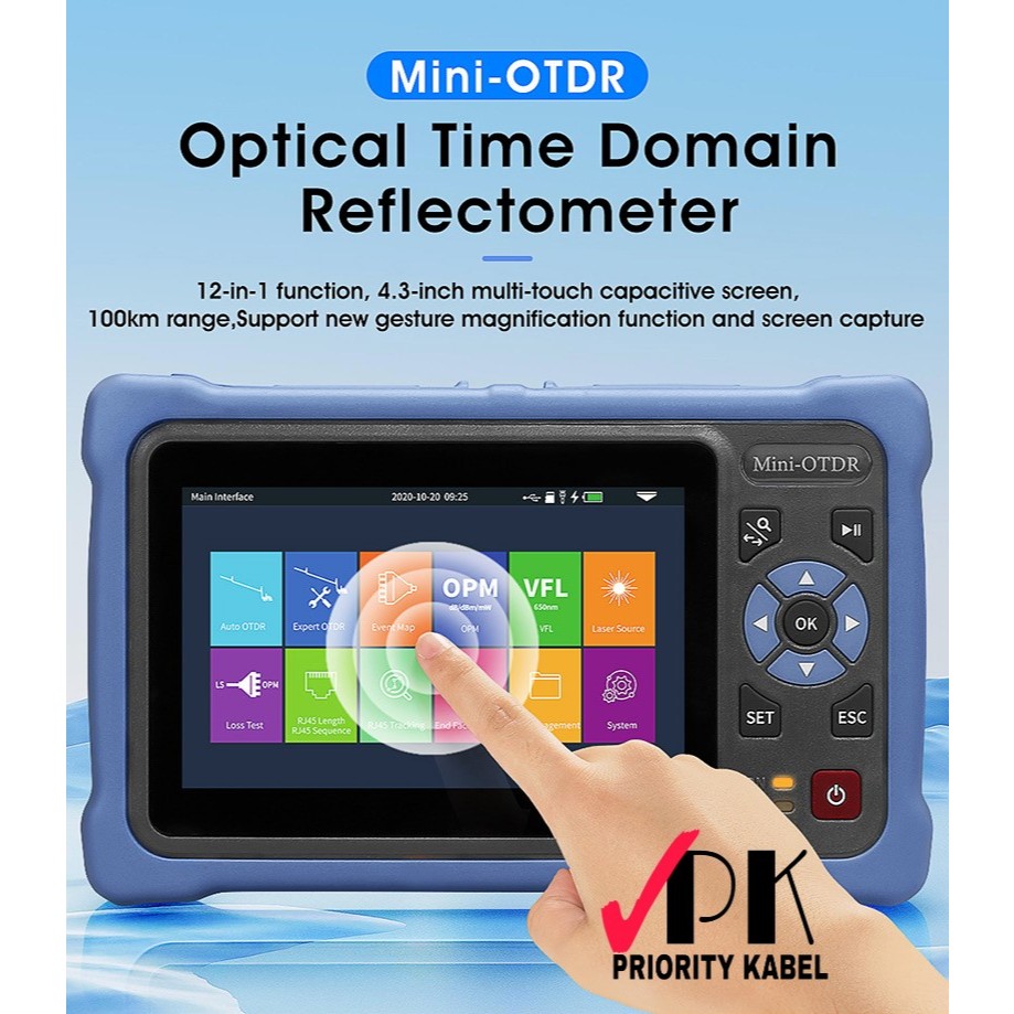 Jual OTDR NOVKER NK4000D PREMIUM VERSION AUA-800D Pro Series COMPTYCO ...